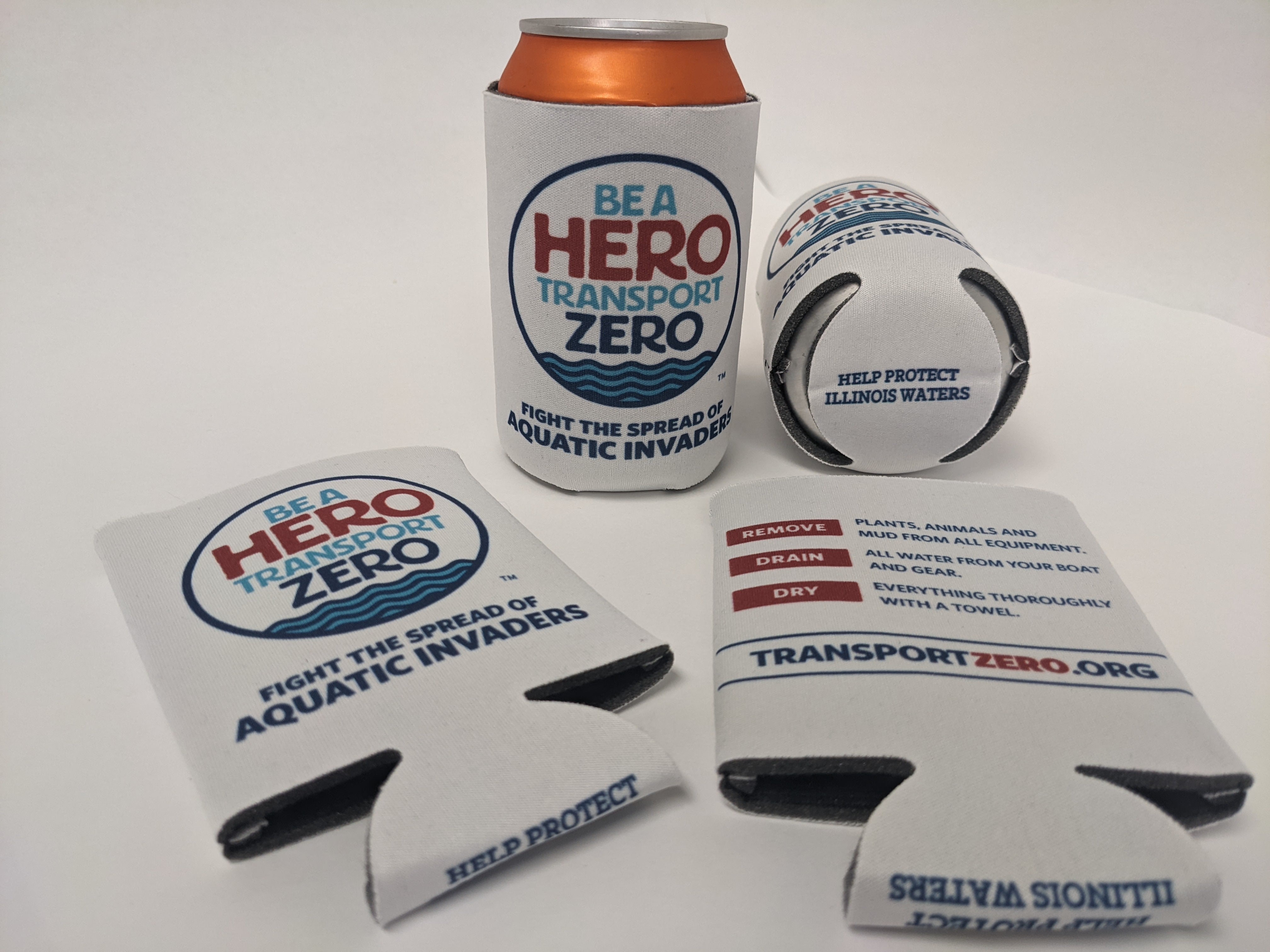IISG-Sleeve - Be A Hero – Transport Zero™ — Beverage Sleeve ...